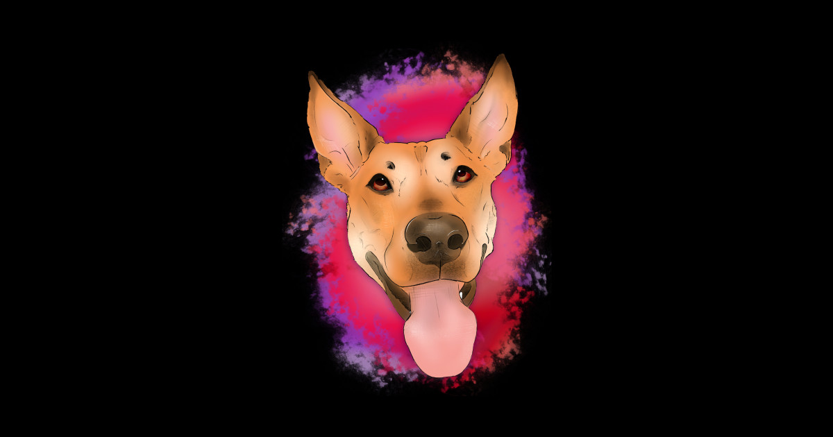 Citra -- Commission - Dog - Sticker | TeePublic