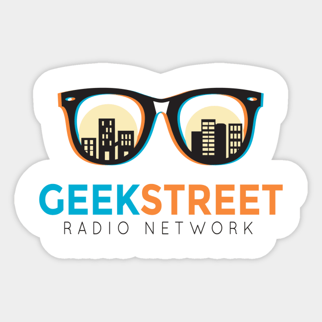 Geek Street Radio Logo - Geek - Sticker | TeePublic