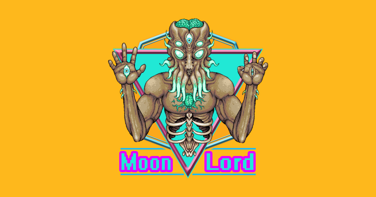 THE MOON LORD BOSS - Terraria - T-Shirt | TeePublic