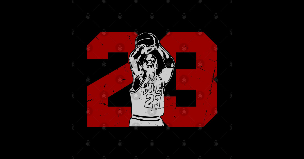 Michael Jordan 23 - Michael Jordan 23 - Sticker | TeePublic