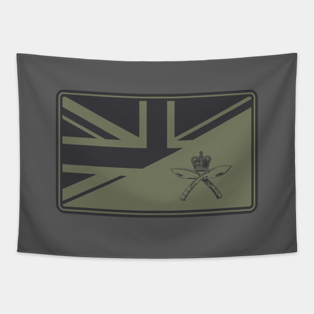Royal Gurkha Rifles Patch - Union Jack Subdued Patch - Tapestry | TeePublic