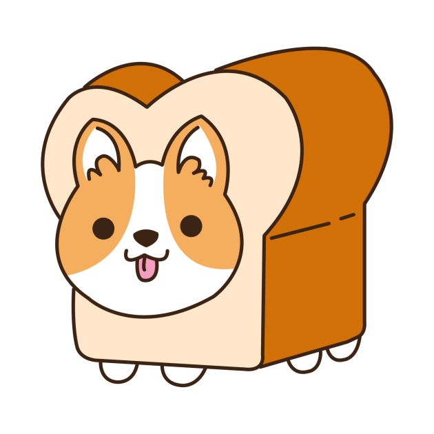 Corgi Toast - Corgi - T-Shirt | TeePublic