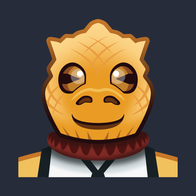 Bossk Bounty Emoji - Bossk - T-Shirt | TeePublic