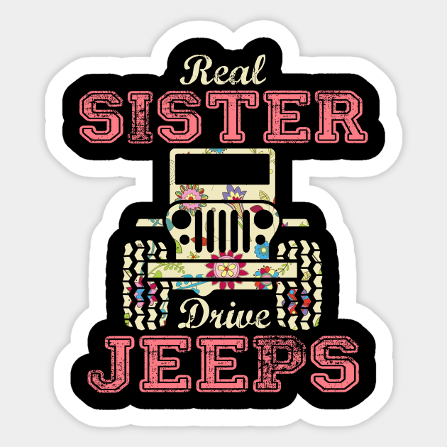 Real Sister Drive Jeeps Cute Flower Jeep Floral Jeeps Women/Kid Jeep ...