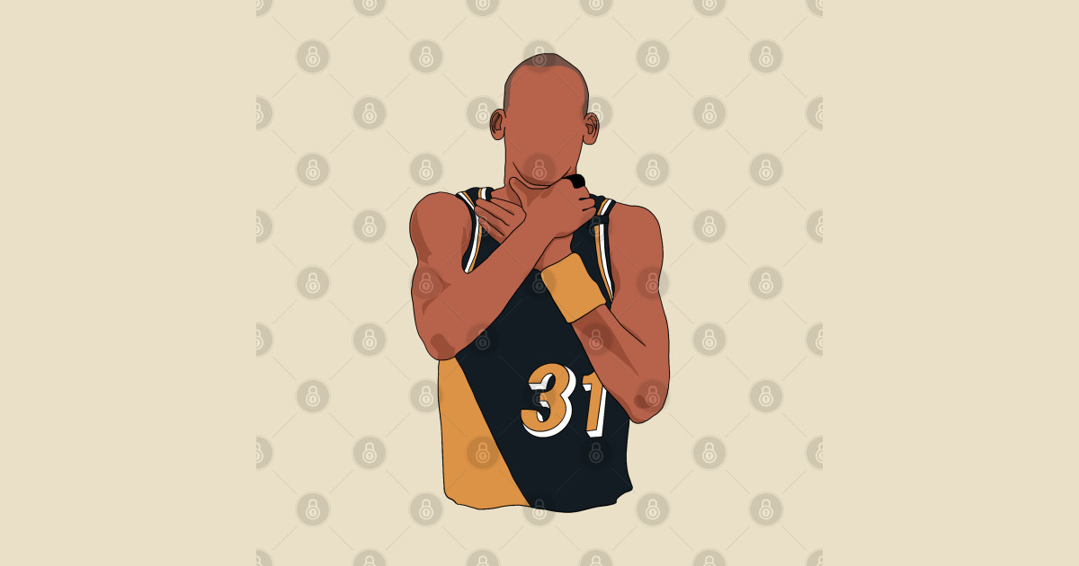 Reggie Miller Choke - Reggie Miller Choke - T-Shirt | TeePublic