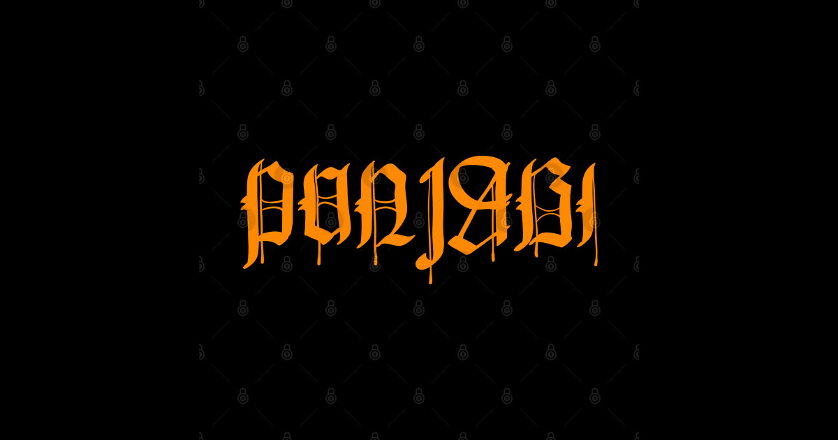 Punjabi Art - Punjabi - Sticker | TeePublic