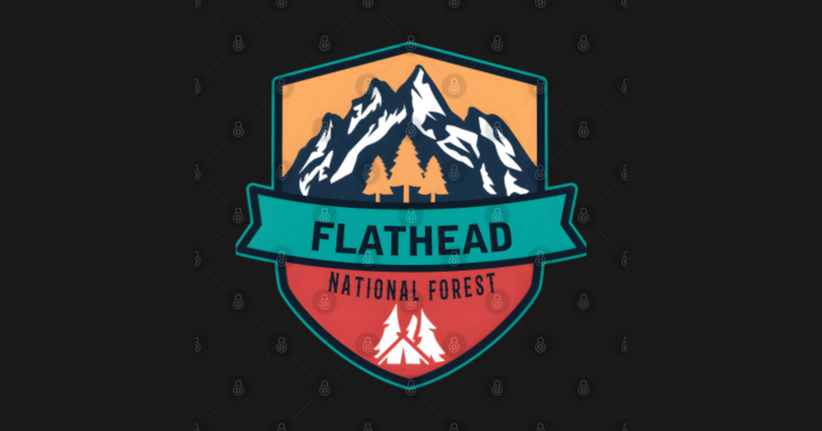 Flathead national forest - Flathead Forest - T-Shirt | TeePublic