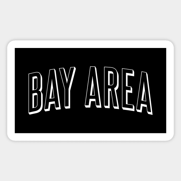 Bay Area Block - Bay Area - Sticker | TeePublic