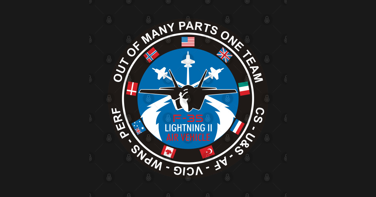 F35 Lightning II - F 35 Lightning Ii - T-Shirt | TeePublic