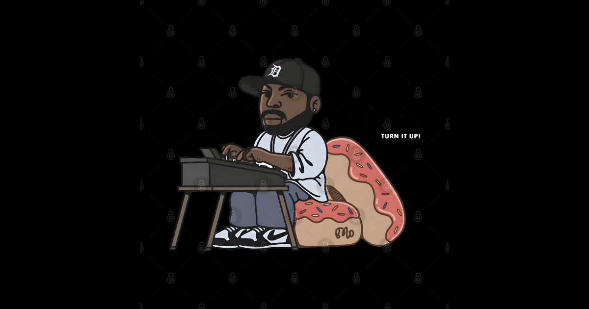 DILLA TURN IT UP - J Dilla - Sticker | TeePublic