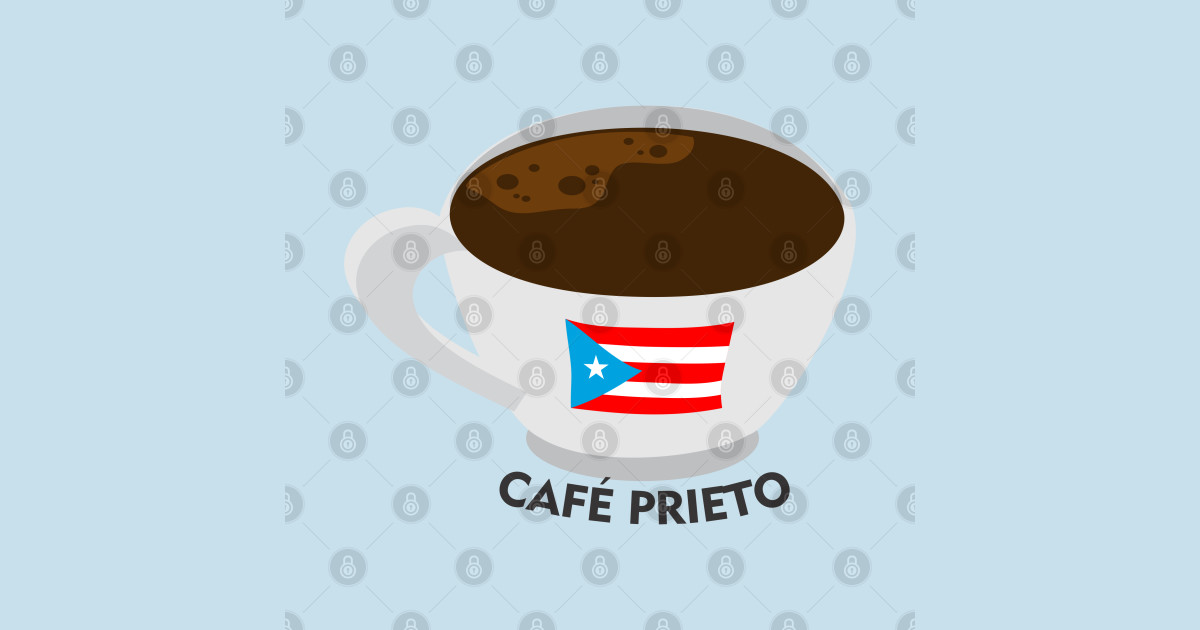 Boricua Cafe Prieto Puerto Rican Coffee Dark Latino Food - Cafe - T ...