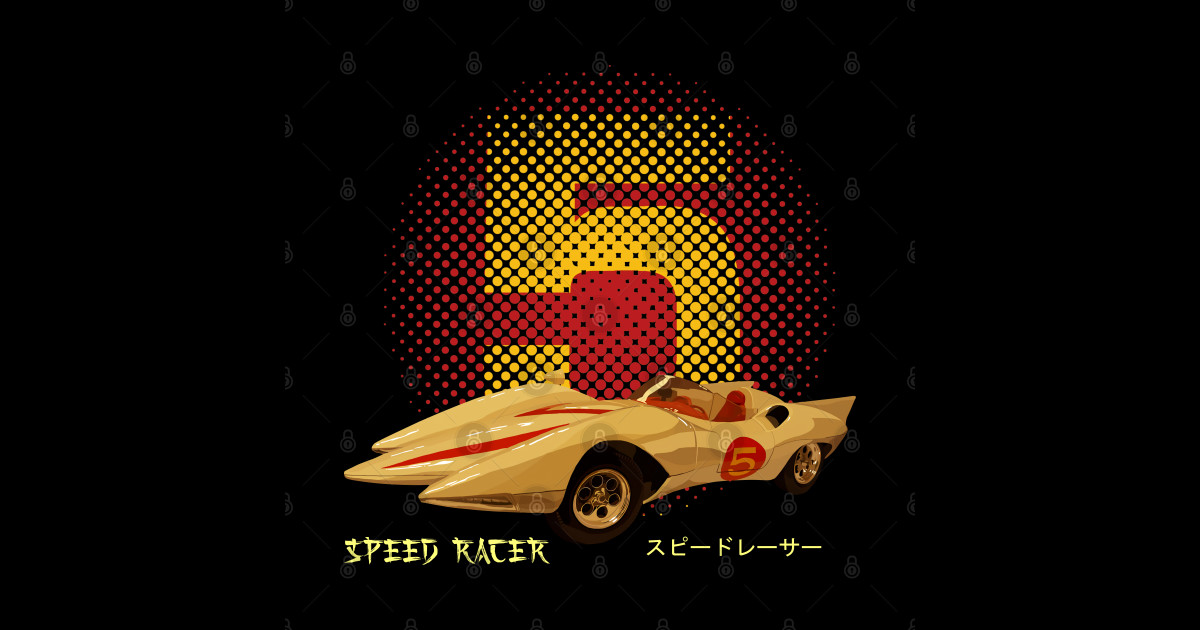 Mach 5 go go go - Speed Racer - Sticker | TeePublic