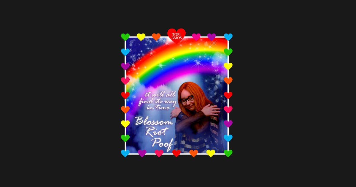 BLOSSOM RIOT POOF - Gay Pride - T-Shirt | TeePublic