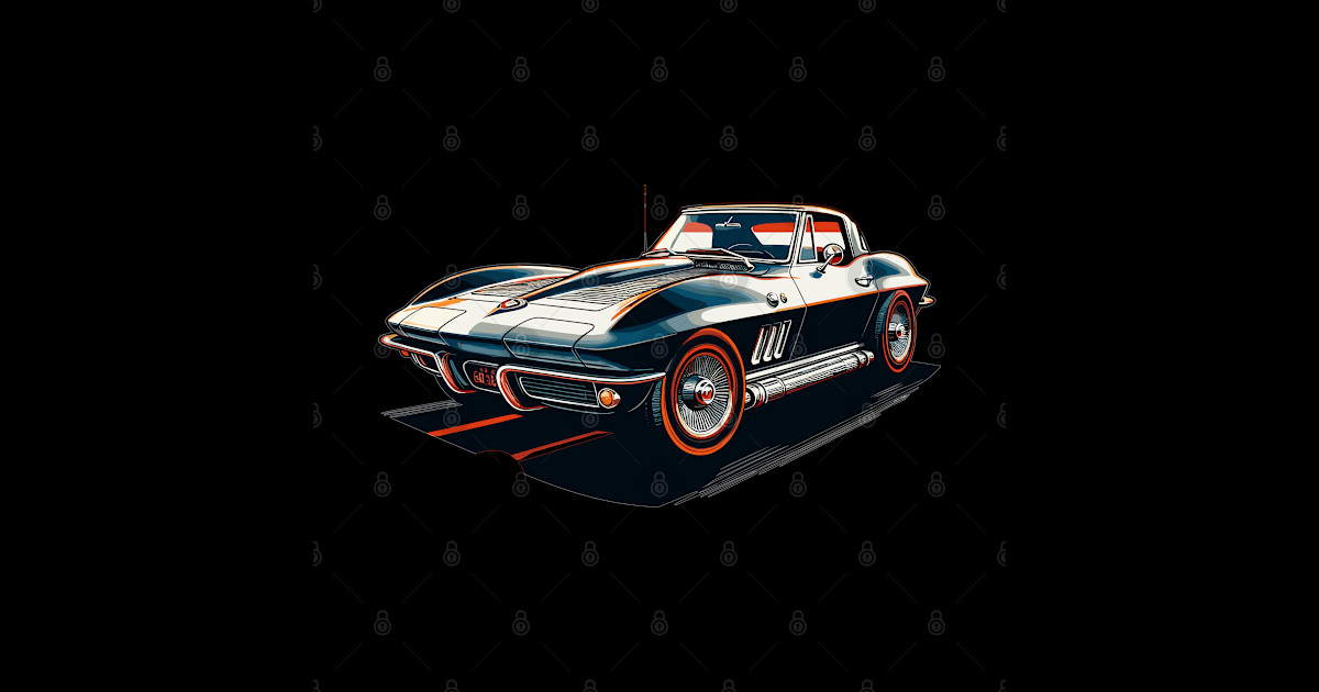 Corvette C3 - Corvette - Sticker | TeePublic