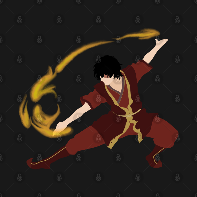 Zuko Fire bending - Avatar The Last Airbender - T-Shirt | TeePublic