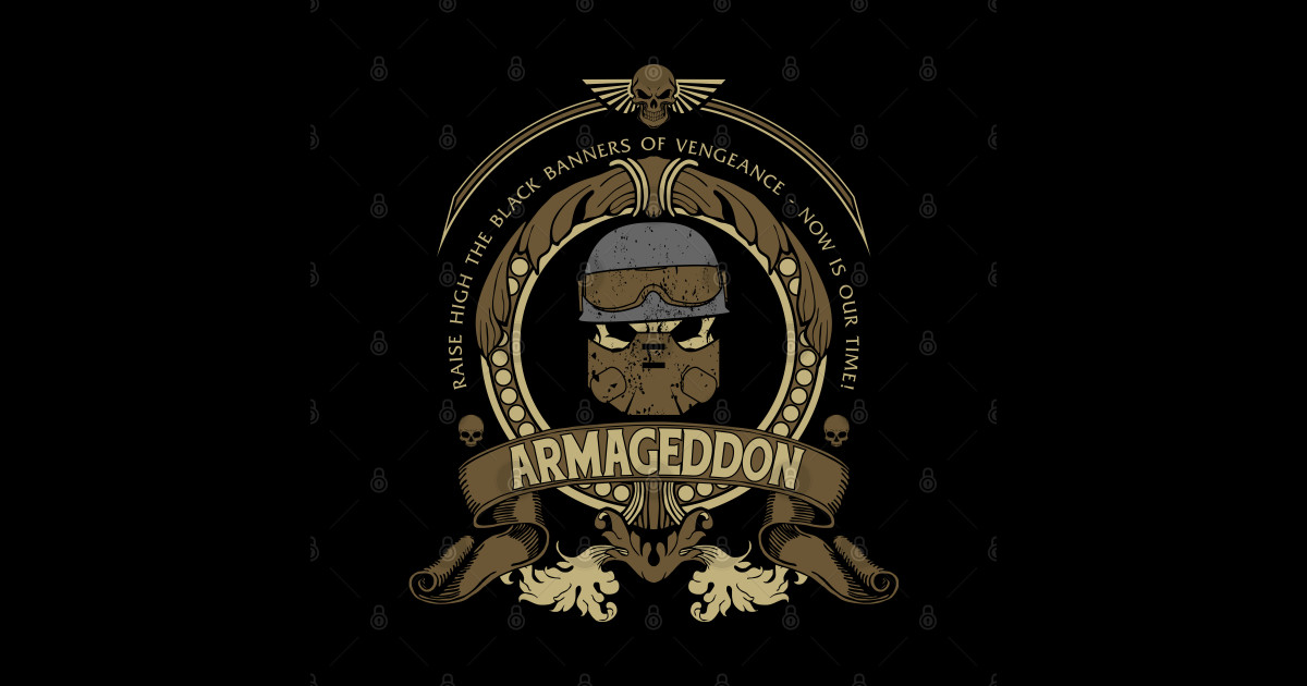ARMAGEDDON - ELITE EDITION - Warhammer 40k - Sticker | TeePublic