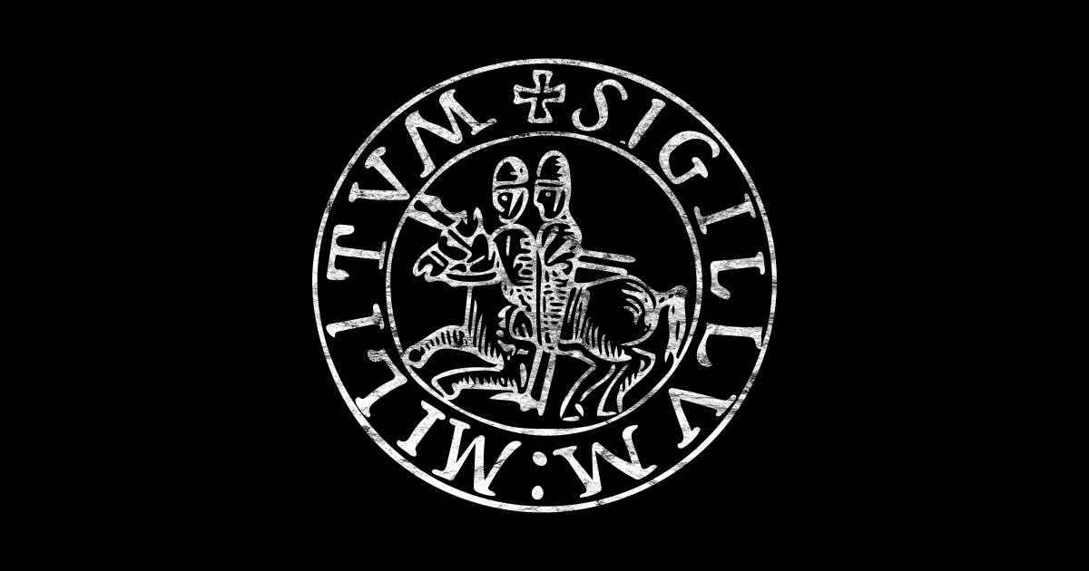 Knights Templar Sigil (light) - Templar - Posters and Art Prints ...