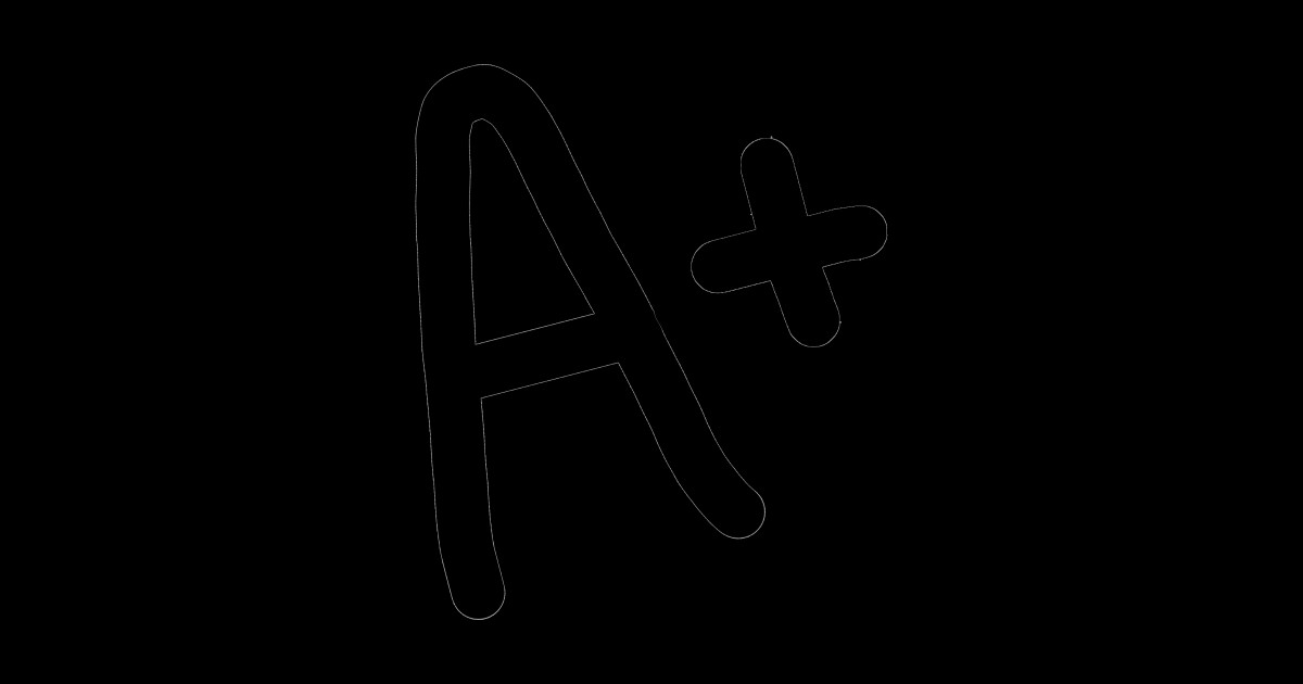 A+ - The Very Best - A Plus - Sticker | TeePublic