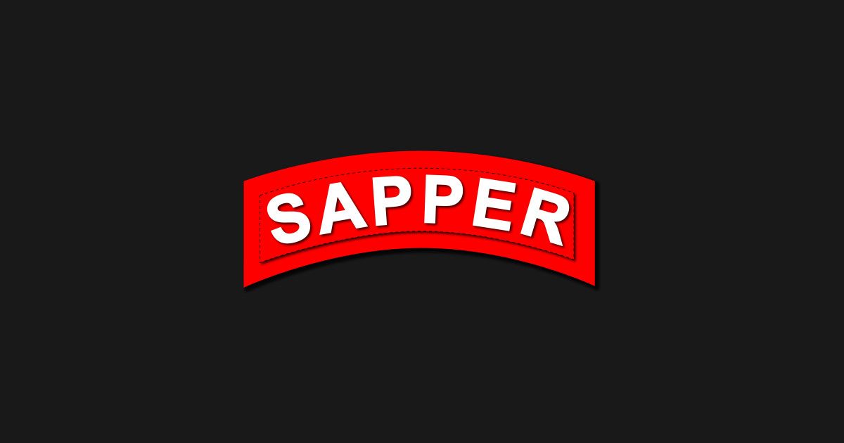 SAPPER Tab - ver 2 - Sapper Tab Ver 2 - T-Shirt | TeePublic