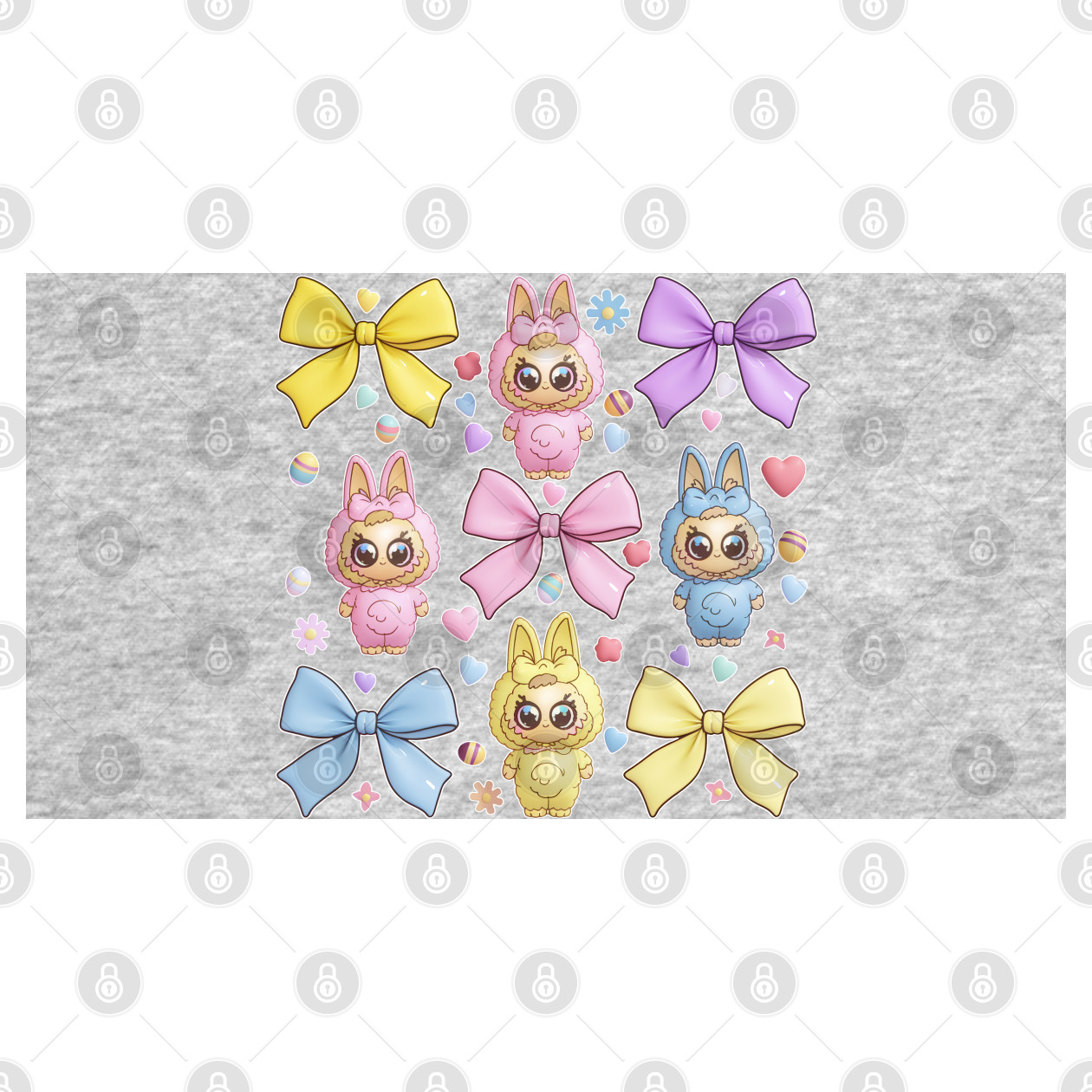 Labubu Easter Coquette Bow Cute Doll For Kids Girls - Labubu Easter ...