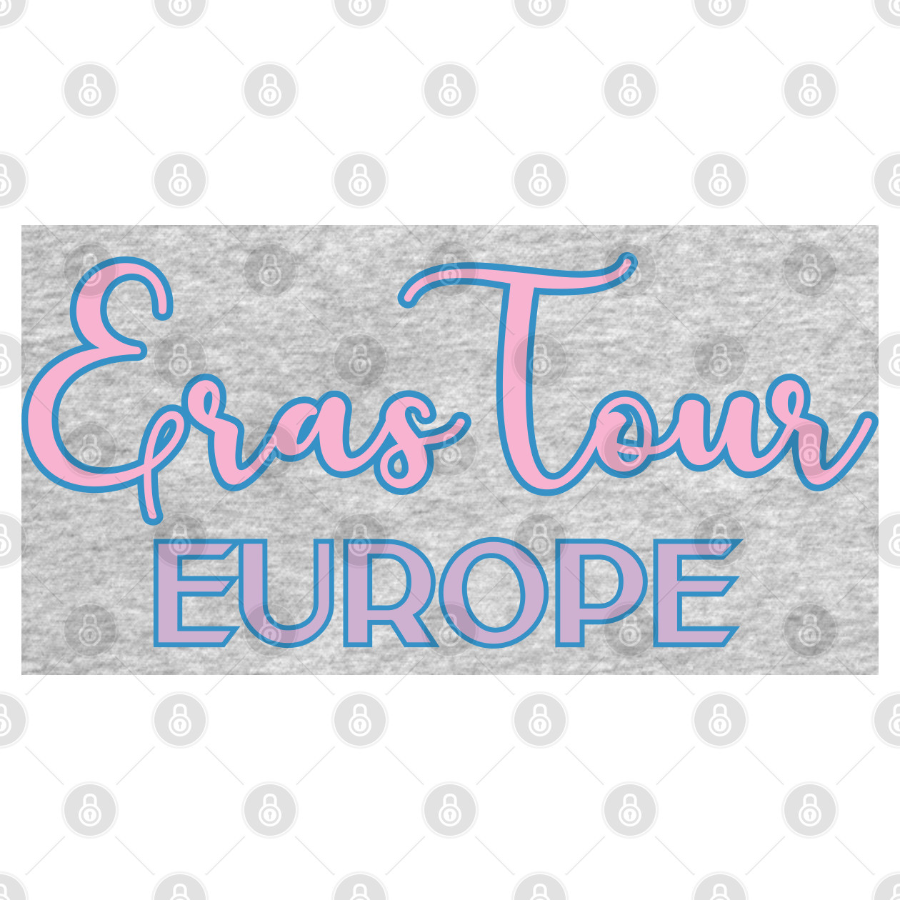 Eras Tour Europe - Eras Tour - T-Shirt | TeePublic