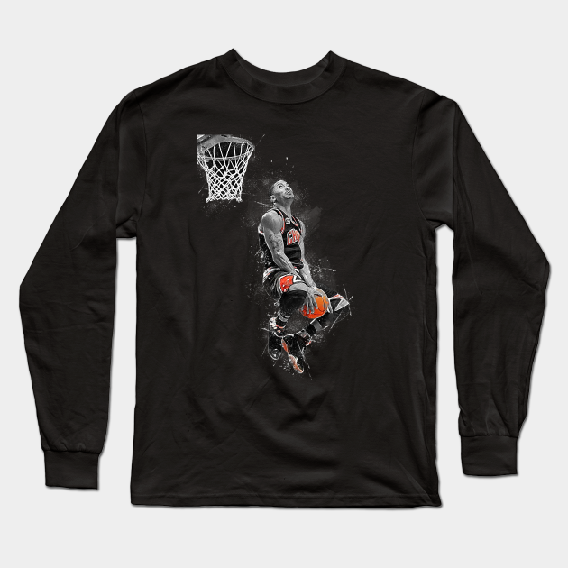 Derrick Rose - Derrick Rose - Long Sleeve T-Shirt | TeePublic