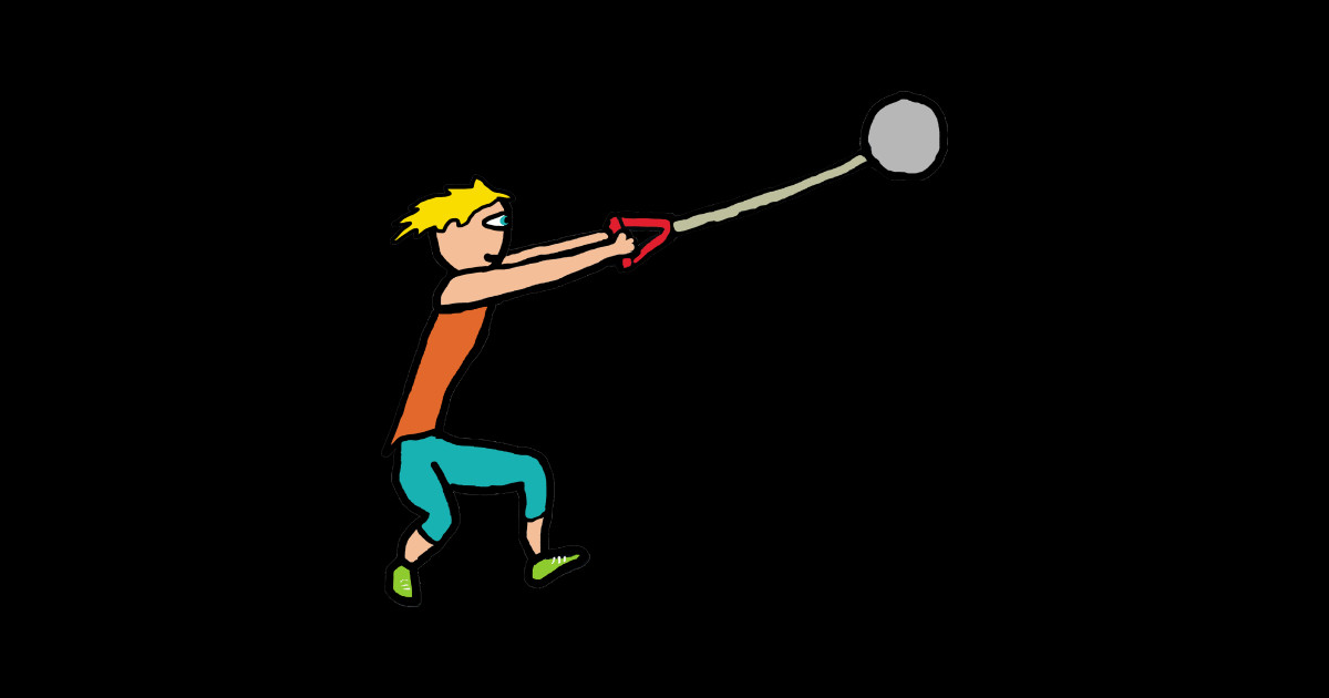 Hammer Throw - Hammer Throwing - Sticker | TeePublic