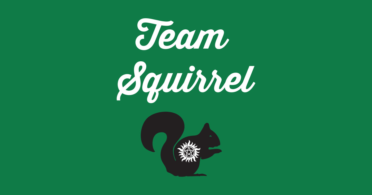 Team Squirrel! - Spn - Hoodie | TeePublic