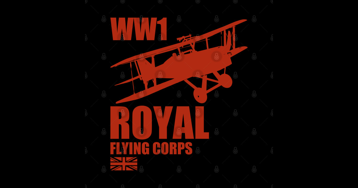 Royal Flying Corps - British Military Aviation Ww1 - Sticker | TeePublic