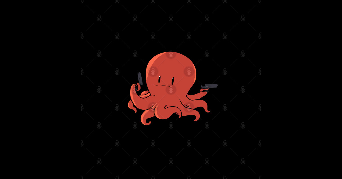 Mess With The Octopus, Get the Glocktopus - Funny Quote - Sticker ...