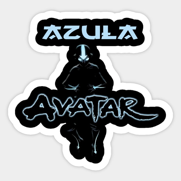 AZULA MERCH VTG FAN ART - Azula Merch Vtg - Sticker | TeePublic