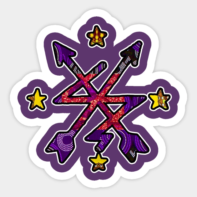 Oya Veve Sigil - Oya Orisha Symbol - Sticker | TeePublic