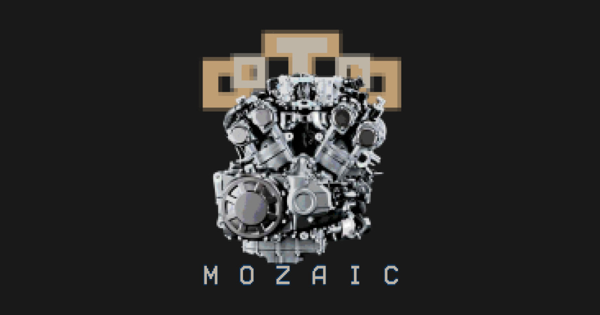 mozaic-machine - Machine - T-Shirt | TeePublic