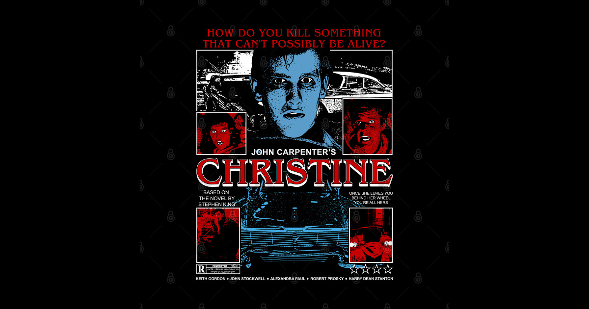 Christine Horror Movie - Christine - Sticker | TeePublic