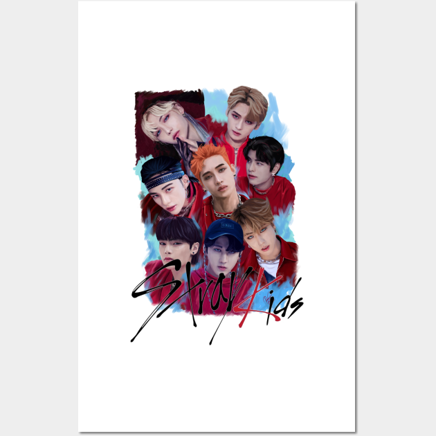 Stray kids Fanart NOEASY- kpop illustration - Stray Kids - Posters and ...