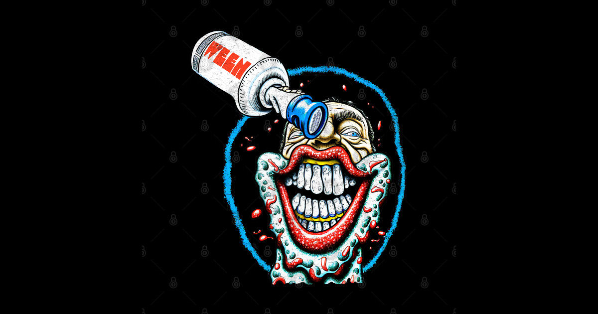 Ween - Original Fan Artwork - Ween - Sticker | TeePublic