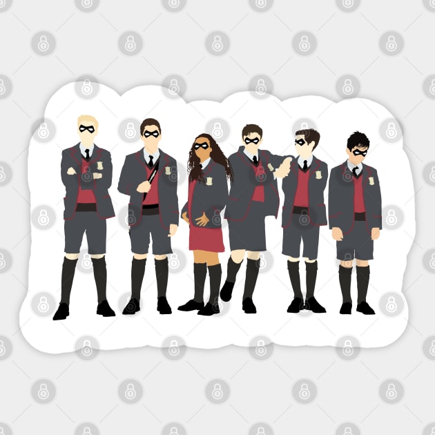 The Umbrella Academy - The Umbrella Academy - Sticker | TeePublic