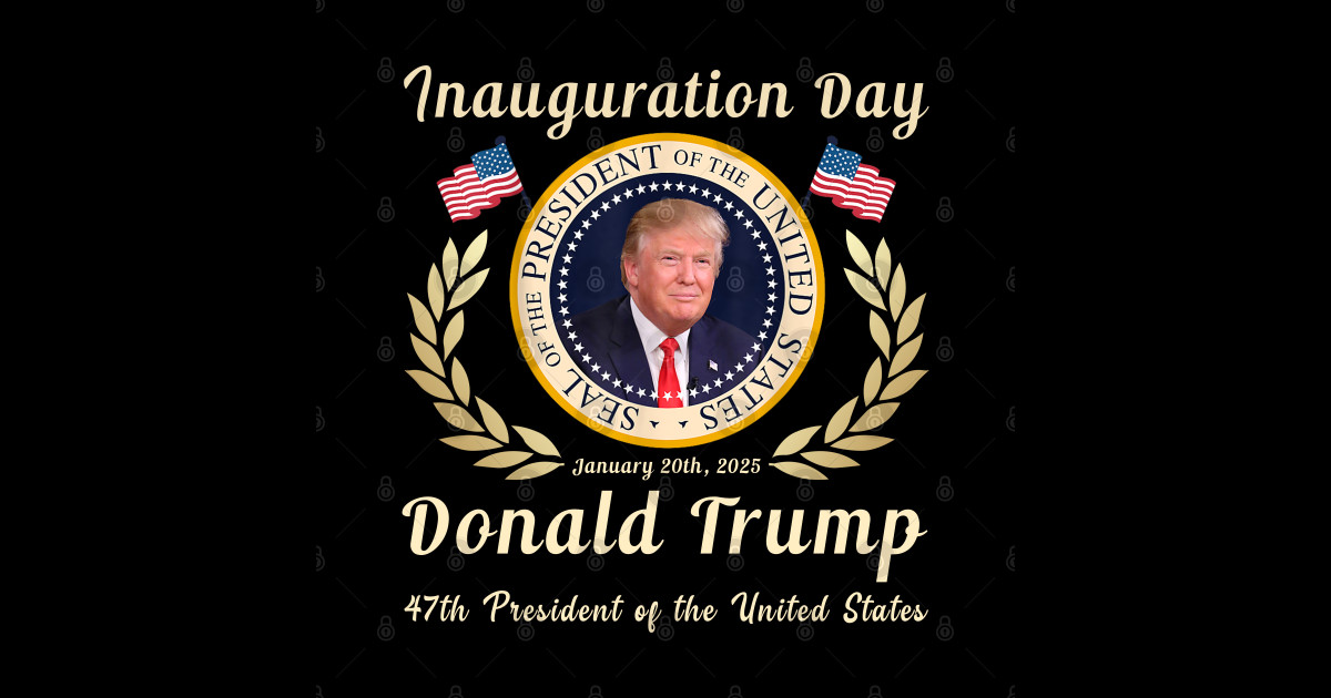President Donald Trump Inauguration Day 2025 Memorabilia - President ...