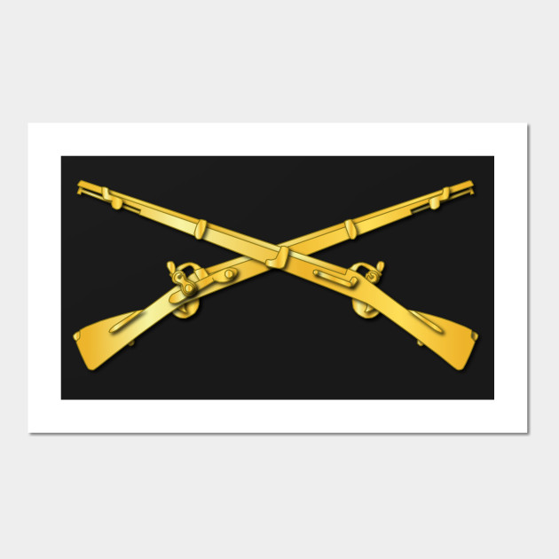 Army - Infantry Branch - Crossed Rifles - Army Infantry Branch Crossed ...