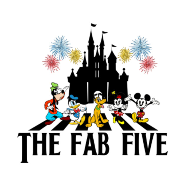 The Fab Five - Disney Characters - Mask | TeePublic
