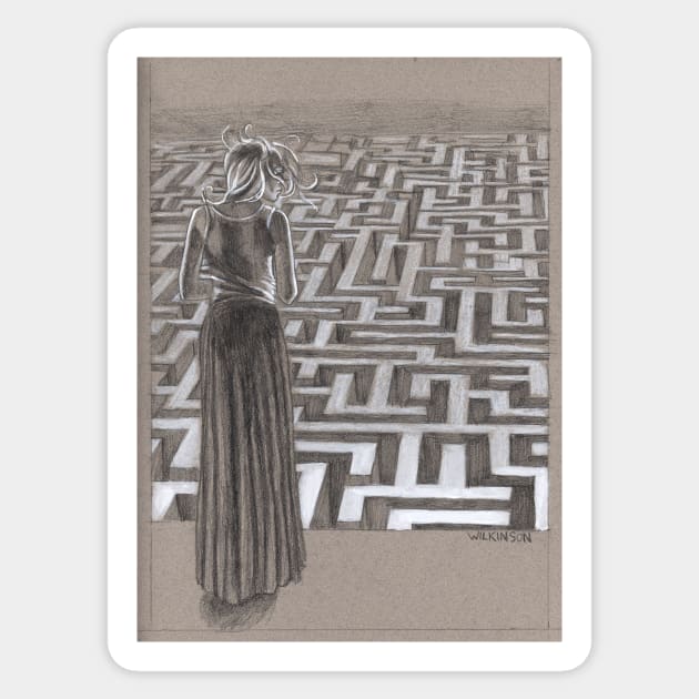 Labyrinth - Labyrinth - Sticker | TeePublic