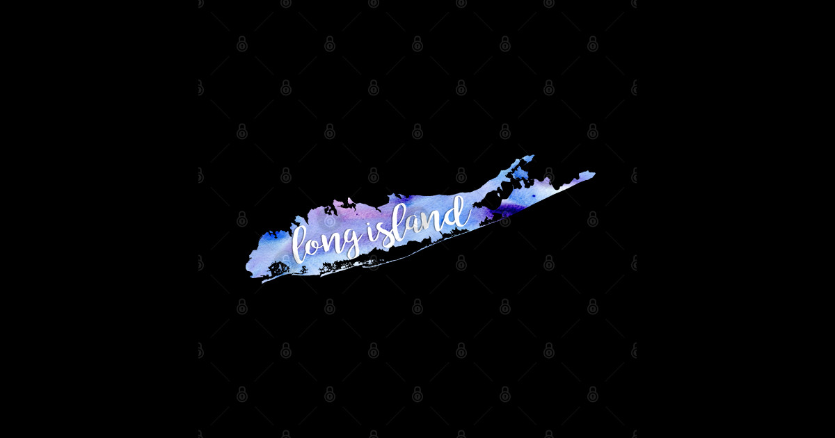 Long Island - Long Island - Sticker | TeePublic