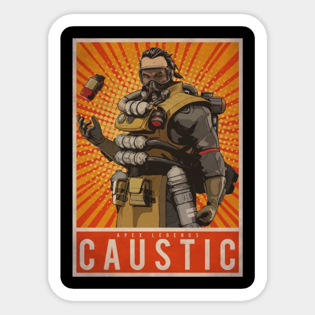 Caustic - Caustic - Sticker | TeePublic