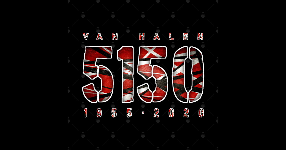Van halen 5150 - Van Halen - Sticker | TeePublic