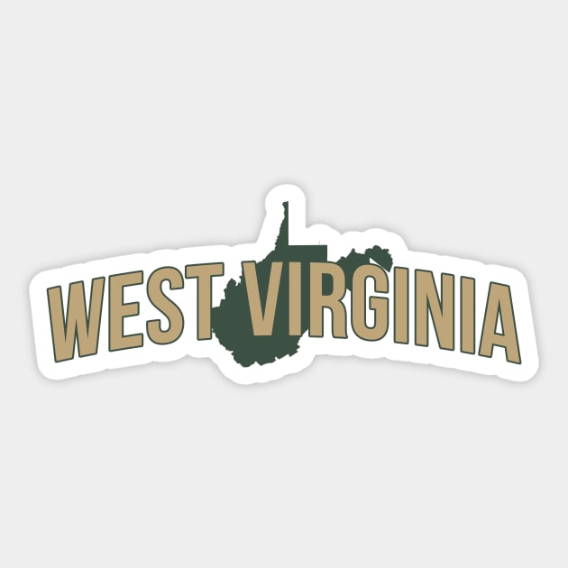 west-virginia - West Virginia - Sticker | TeePublic