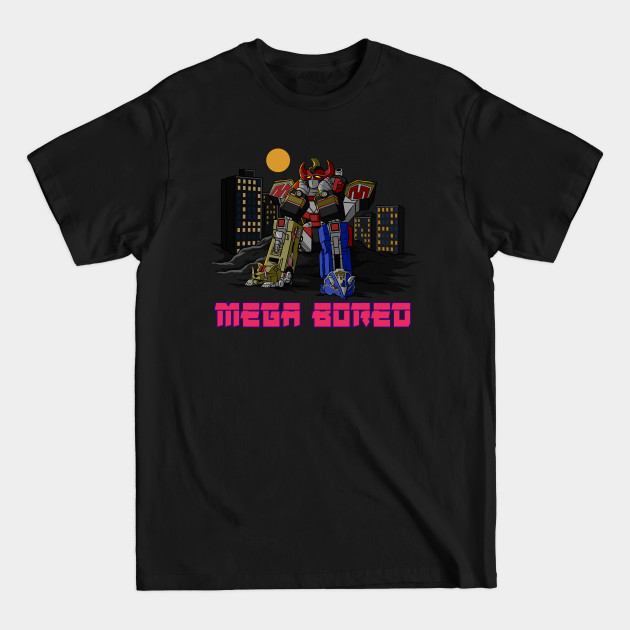 Mega Bored - Mighty Morphin Power Rangers - T-Shirt Men's Heavyweight T ...