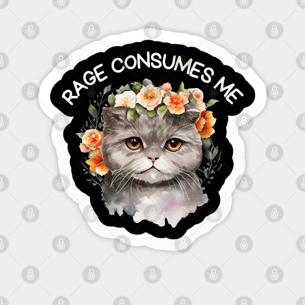 Rage Consumes Me - Rage Consumes Me - Sticker | TeePublic