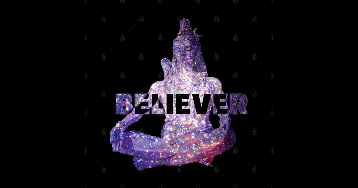 Believer Lord Shiva - Shiva - Sticker | TeePublic