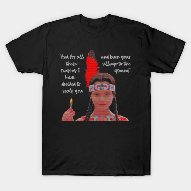 Wednesday Addams Family Values Native American Embroidered - Wednesday ...