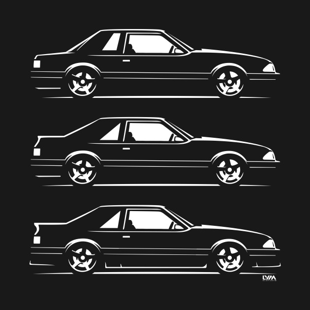 Fox Body Mustangs - Mustang - Kids T-Shirt | TeePublic